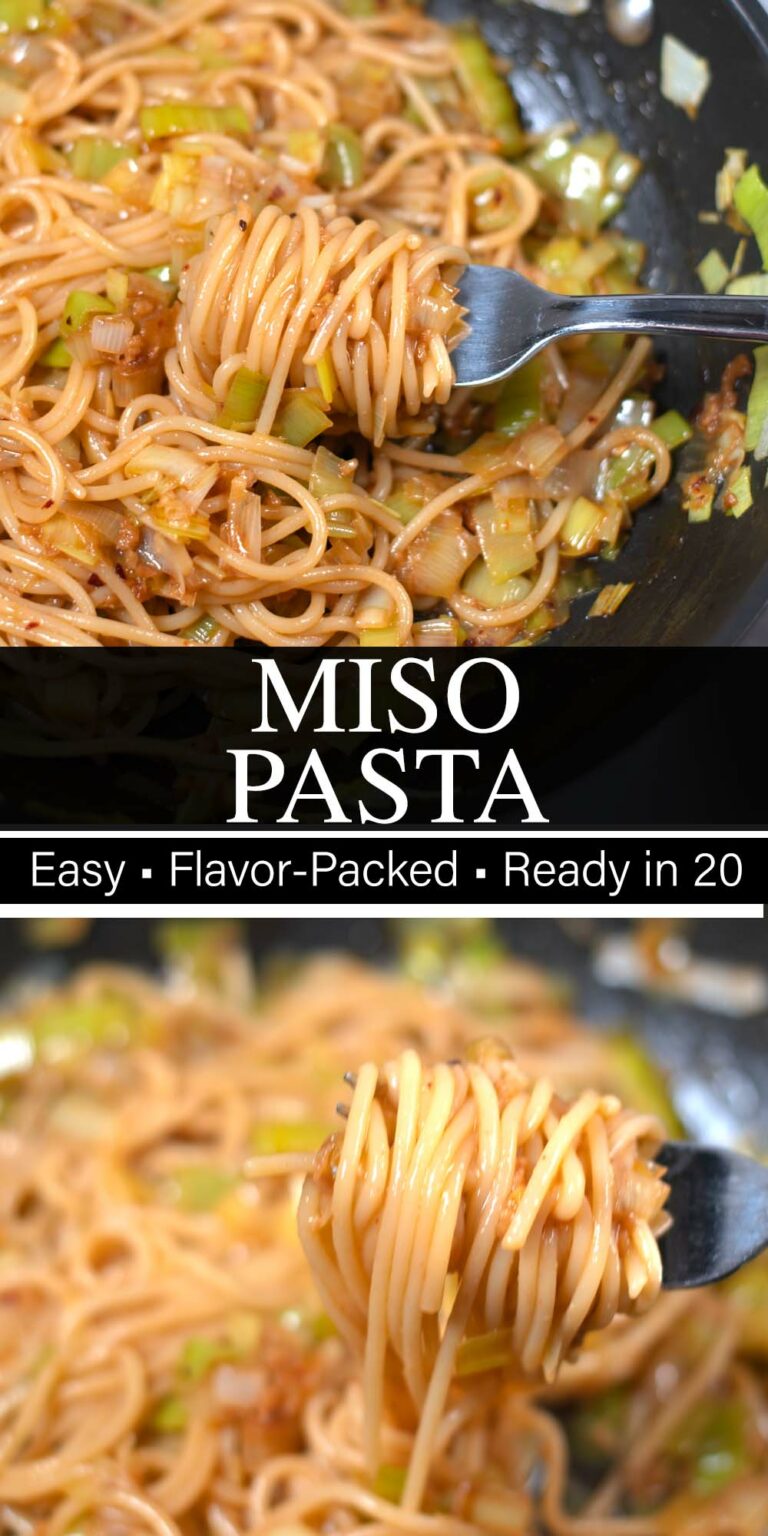 Miso Pasta - Contentedness Cooking